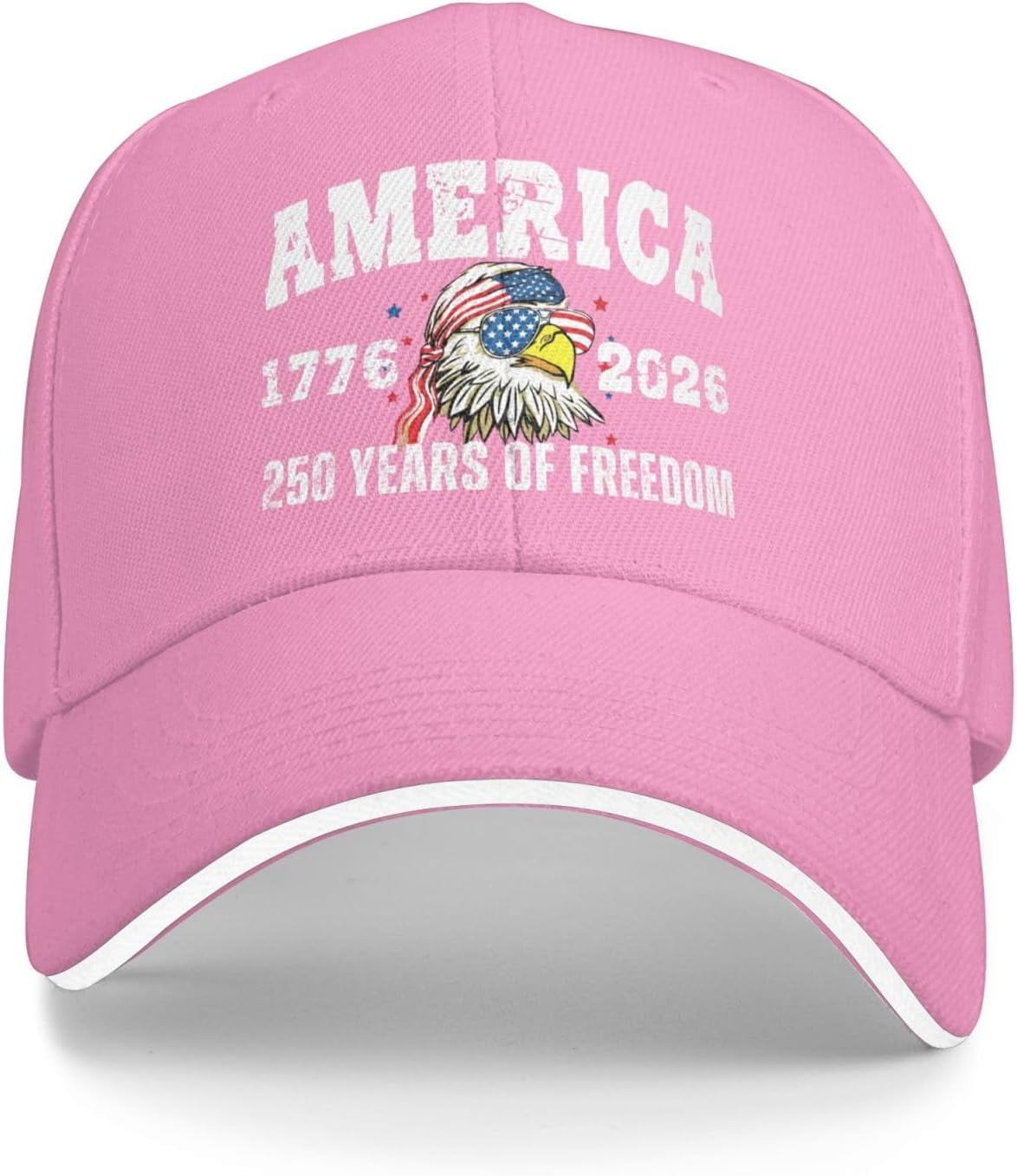 USA 1776 2026 hat 250 Years Freedom 4th of July Hats Baseball Cap ...