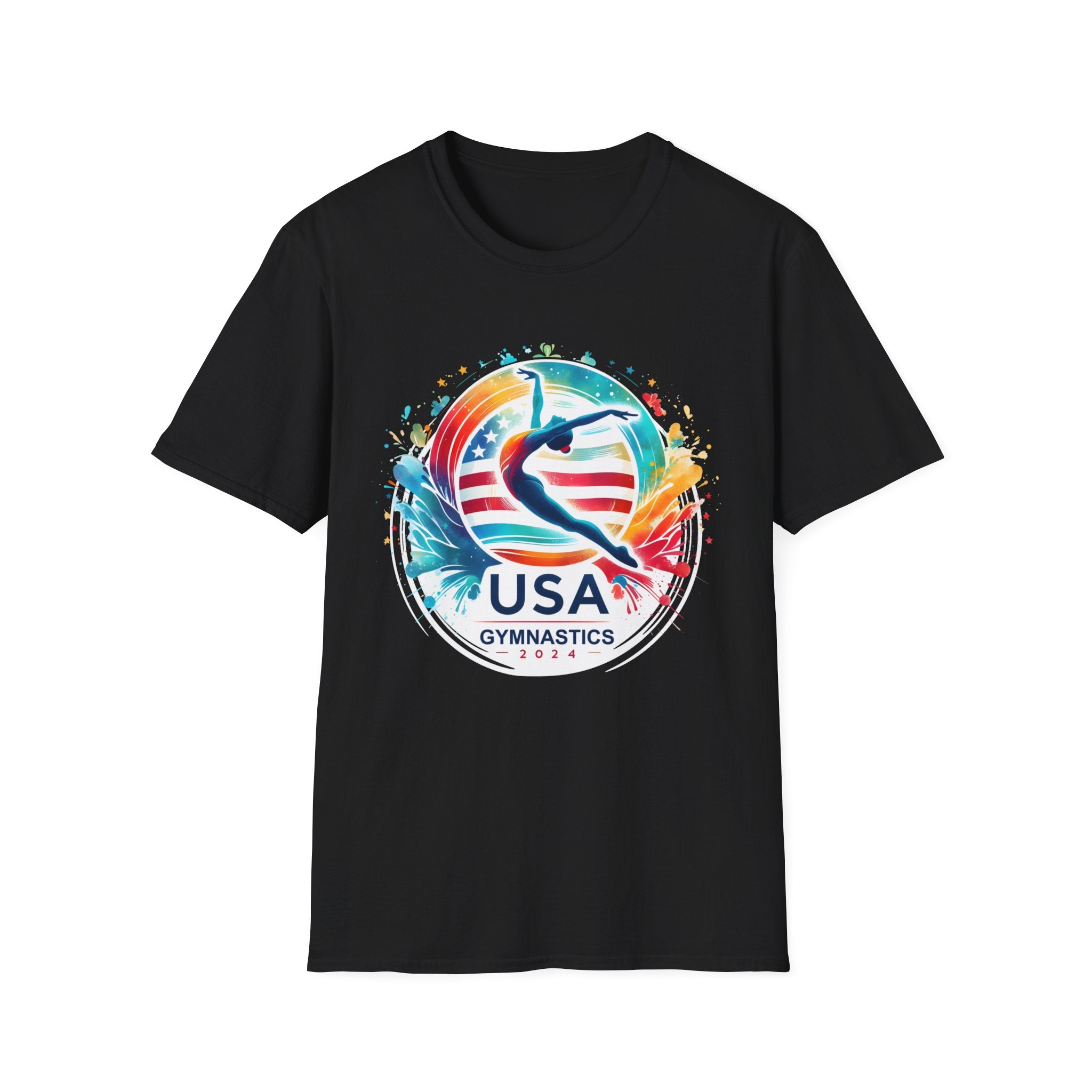 USA 2024 Games United States Gymnastics America 2024 USA Mens Shirts ...