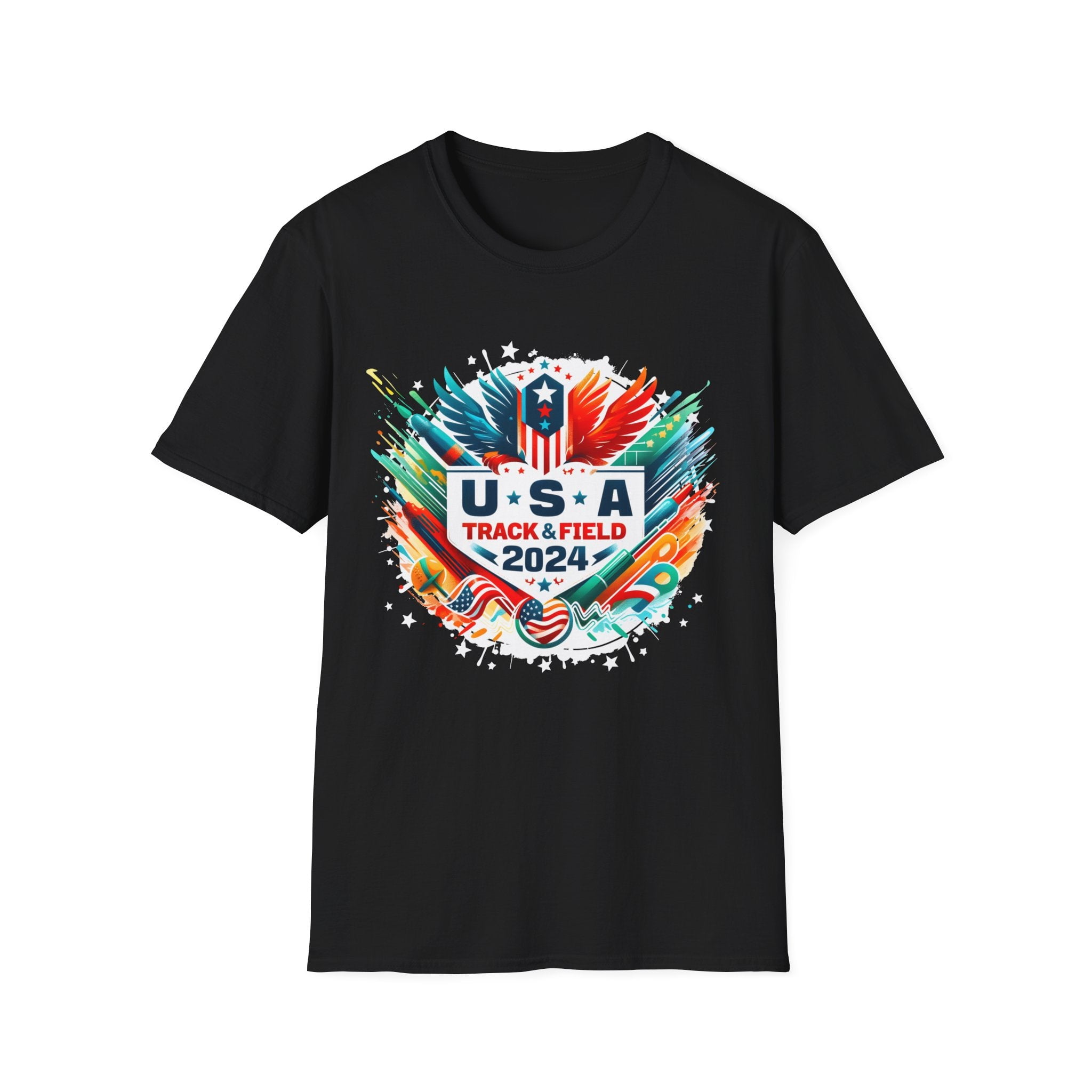 USA 2024 Go United States Running American Sport 2024 USA Men Shirts ...