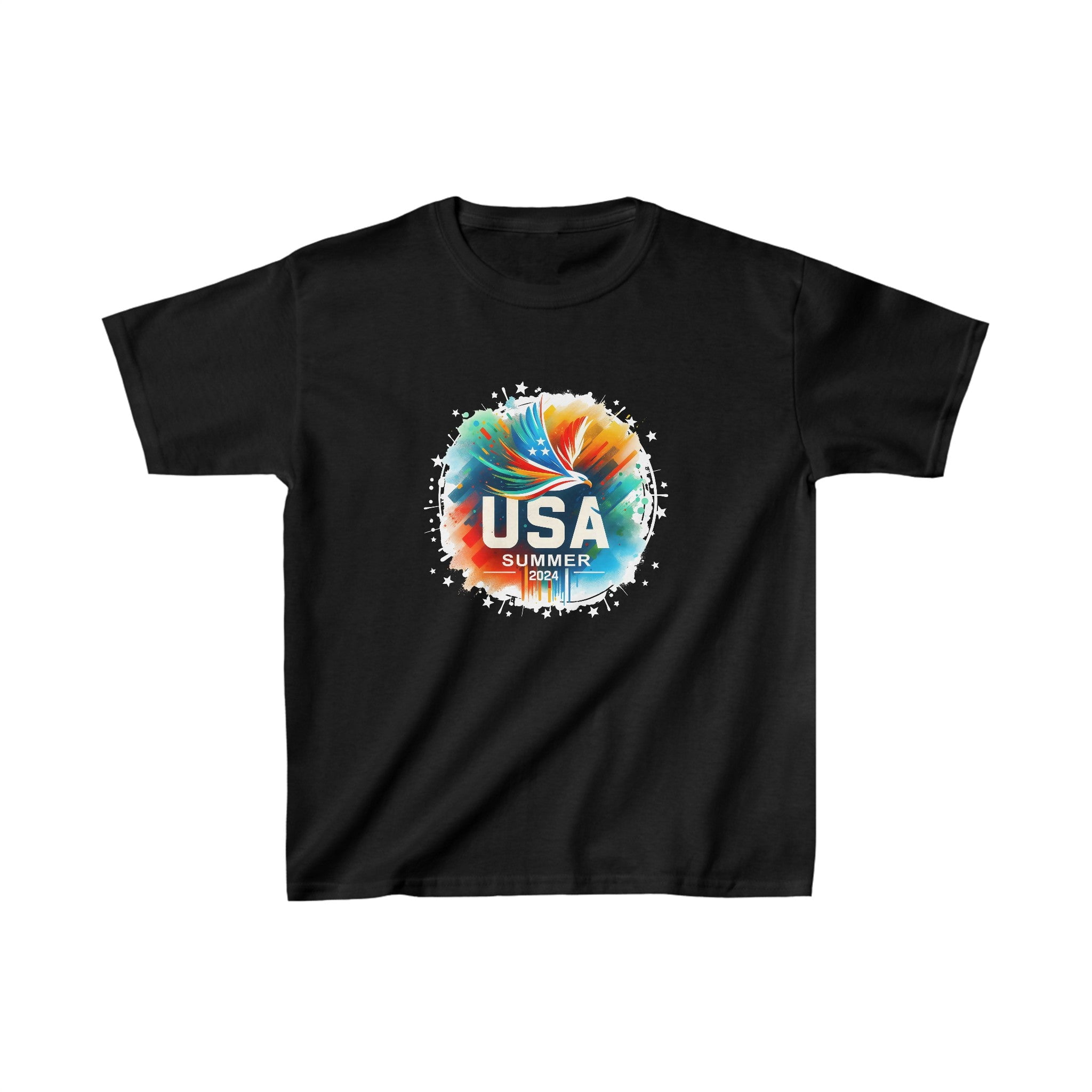 USA 2024 Summer Games United States 2024 USA Girls Tops - Walmart.com