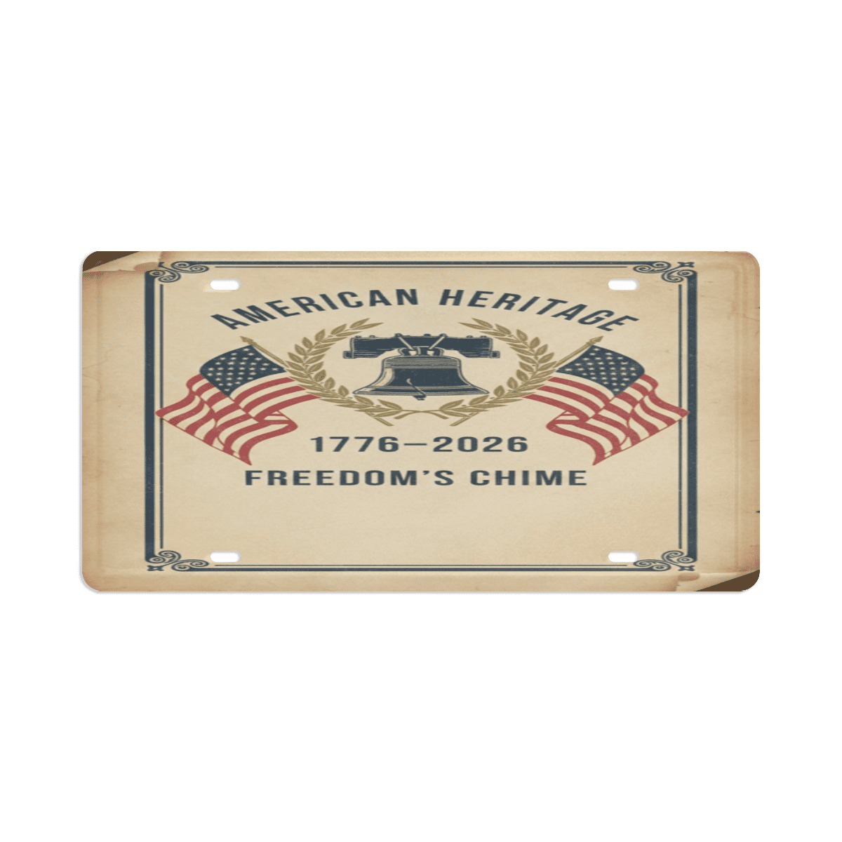 USA 250th Anniversary (1776-2026) Patriotic License Plate Cover ...