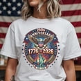 USA 250th Anniversary 1776-2026 Shirt, Patriotic Eagle Freedom Tee ...