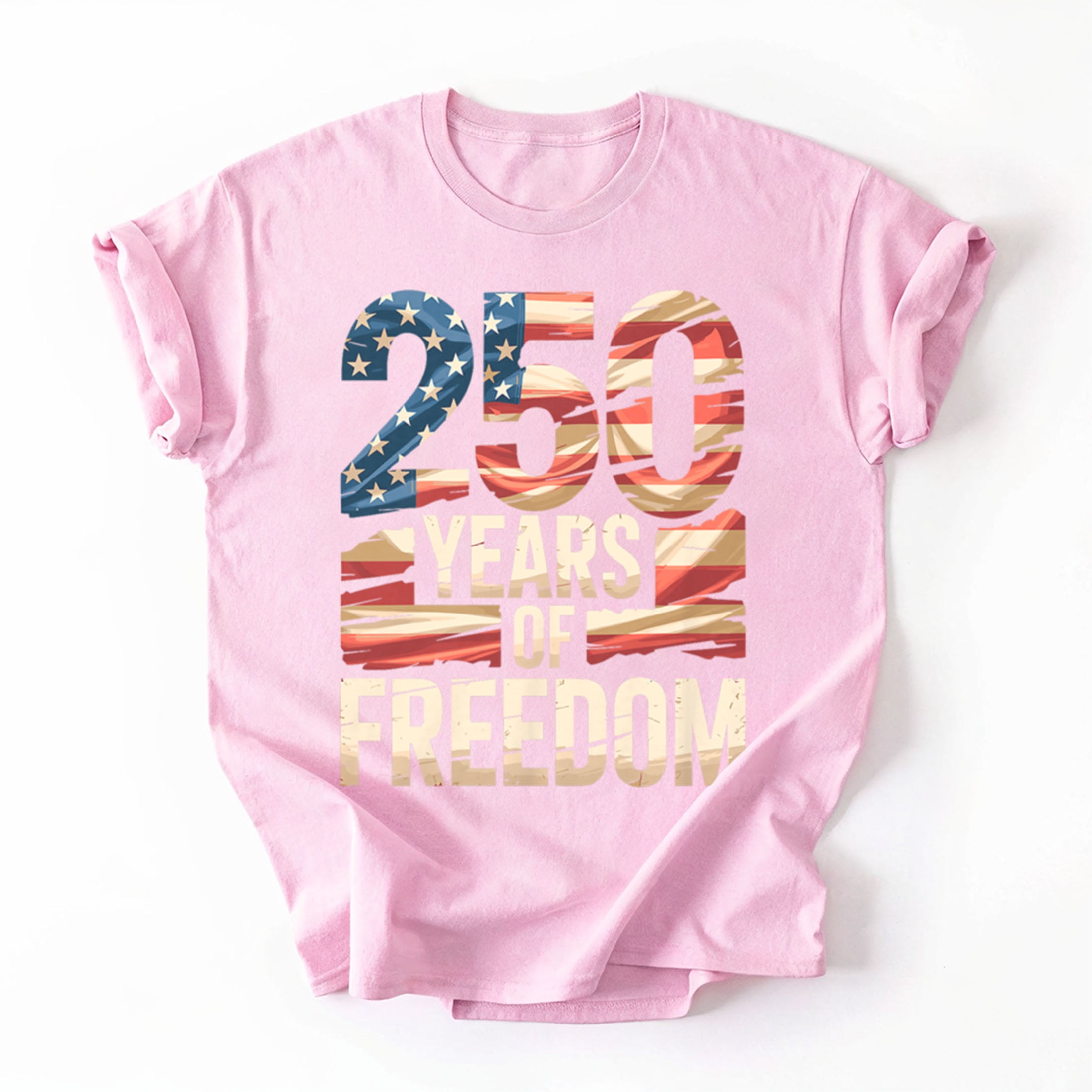 USA 250th Anniversary American Flag Us 4th Of July TShirt, 250 Years ...