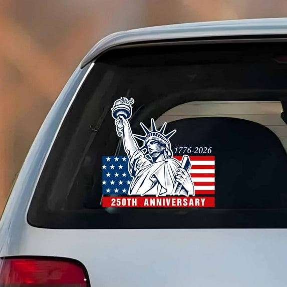 USA 250th Anniversary Car Window Decal Sticker, Independence of USA ...