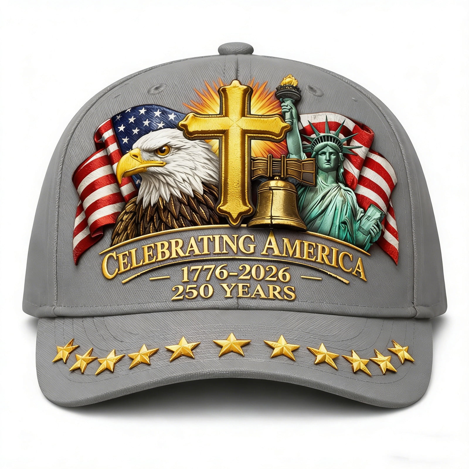 USA 250th Anniversary Commemorative Baseball Cap | Patriotic Unisex Hat ...
