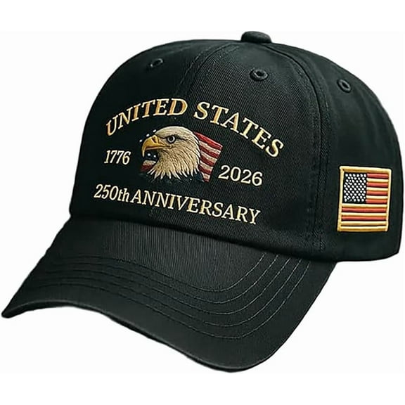 250 Anniversary USA Hat – United States 250th Anniversary Adjustable ...