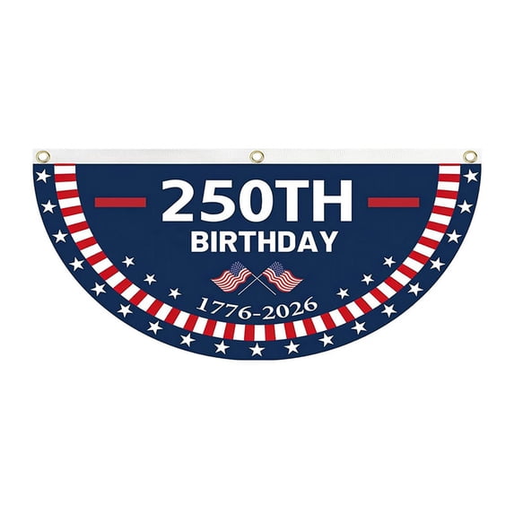 USA 250th Anniversary Flag Bunting, Patriotic Bunting Banner 250th ...