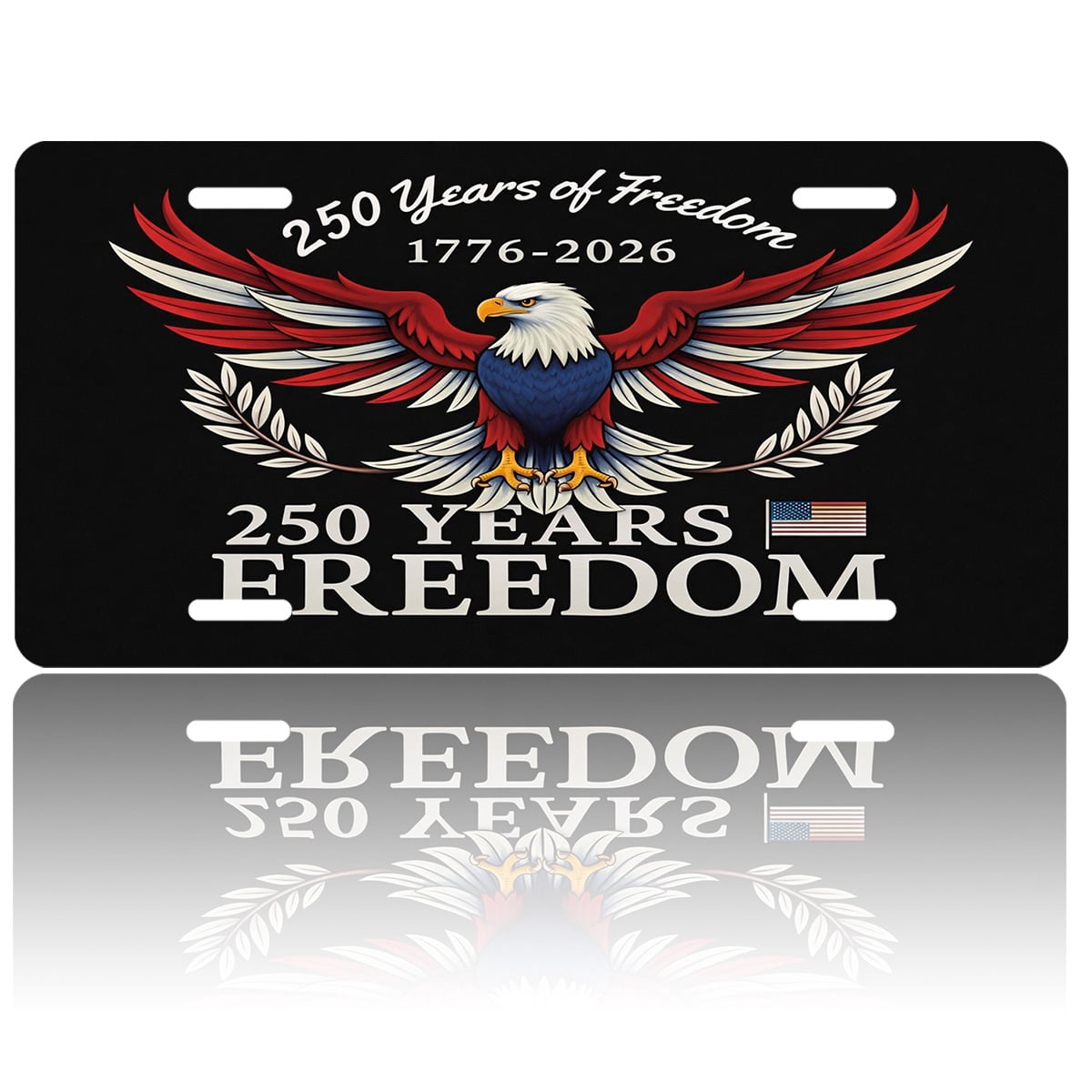 USA 250th Anniversary License Plate, 1776-2026 Patriotic License Plate ...
