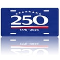 USA 250th Anniversary License Plate, 1776-2026 Patriotic License Plate ...