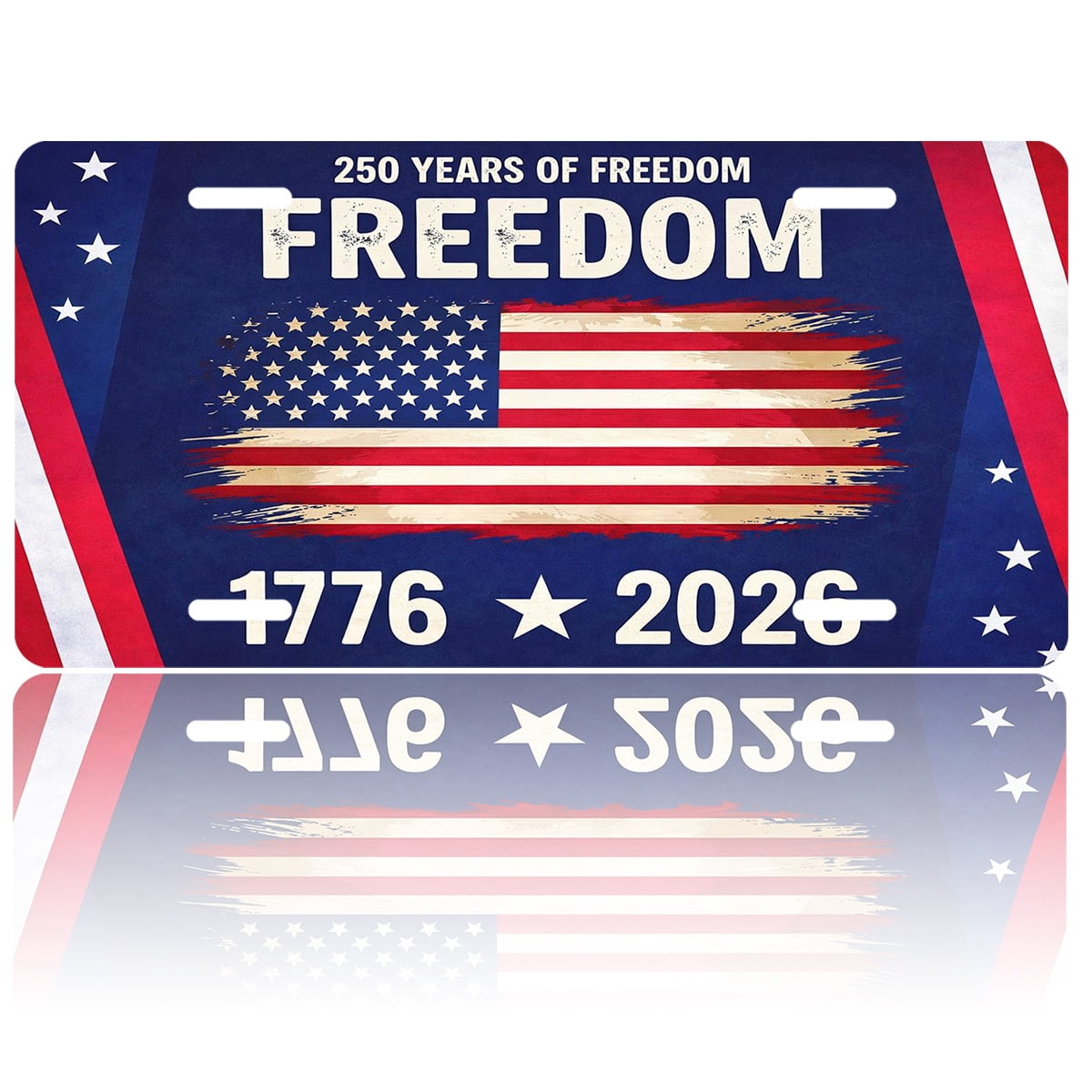 USA 250th Anniversary License Plate, 1776-2026 Patriotic License Plate ...