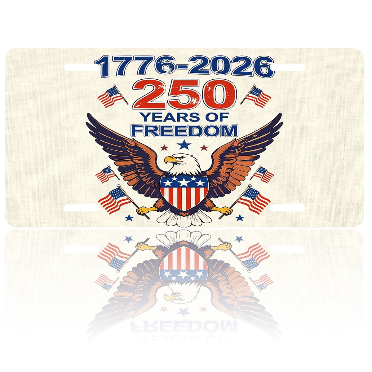 USA 250th Anniversary License Plate, 1776-2026 Patriotic License Plate ...