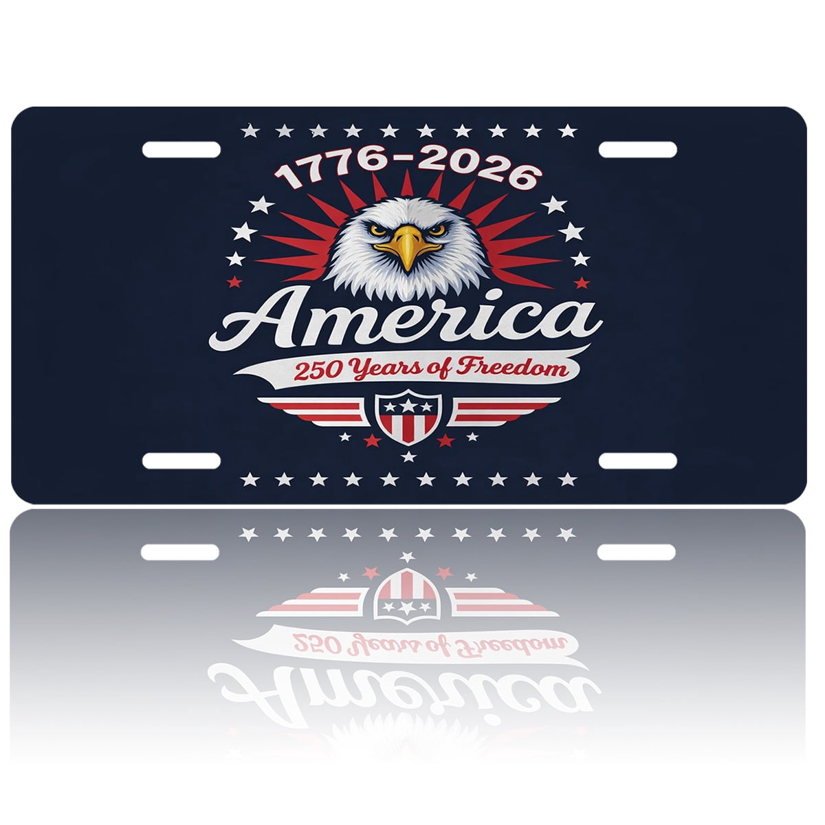 USA 250th Anniversary License Plate, 1776-2026 Patriotic License Plate ...