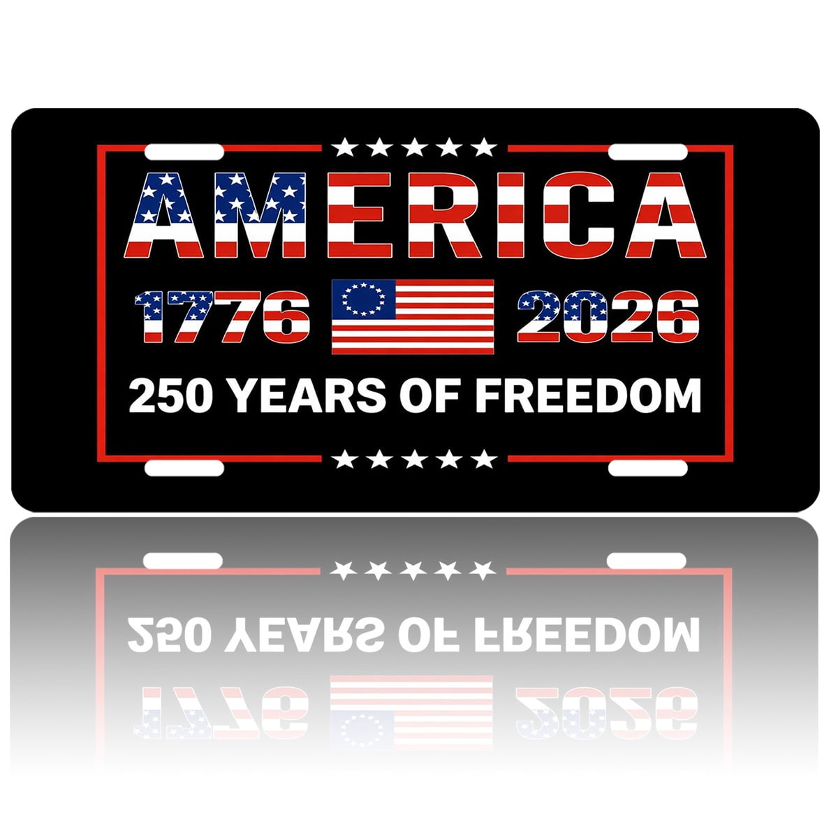 USA 250th Anniversary License Plate, 1776-2026 Patriotic License Plate ...