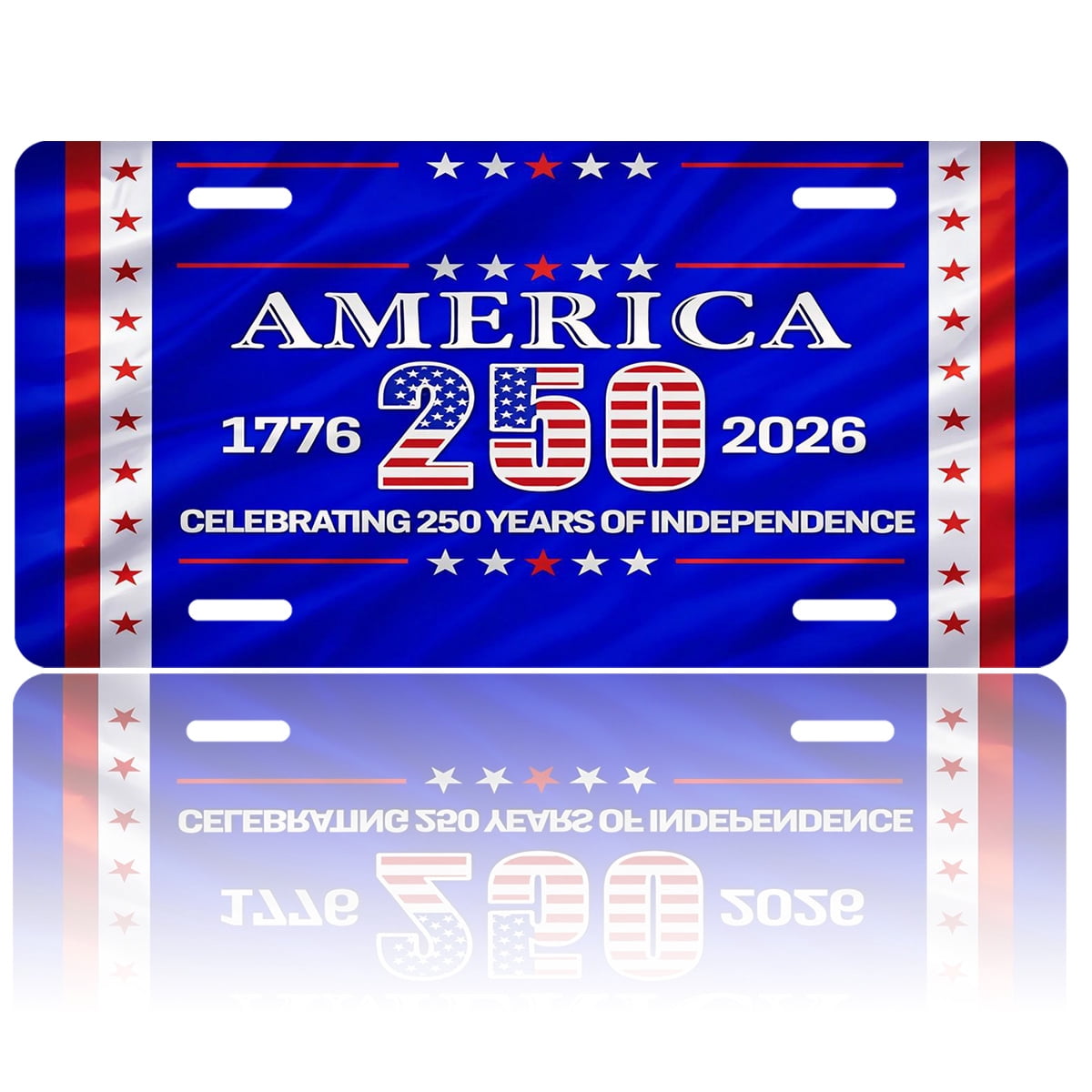 USA 250th Anniversary License Plate, 1776-2026 Patriotic License Plate ...