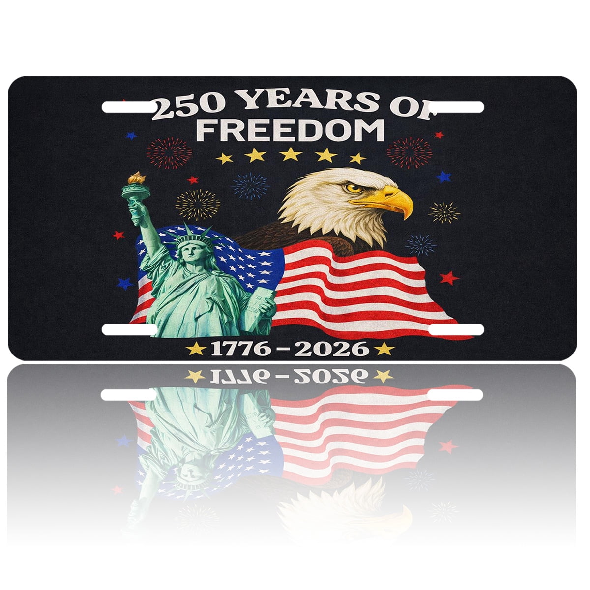 USA 250th Anniversary License Plate, 1776-2026 Patriotic License Plate ...