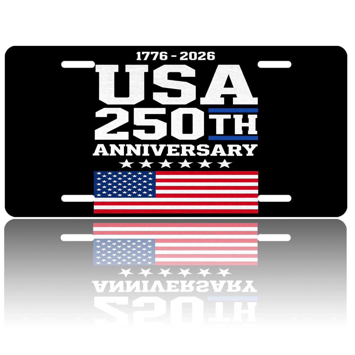 USA 250th Anniversary License Plate, 1776-2026 Patriotic License Plate ...