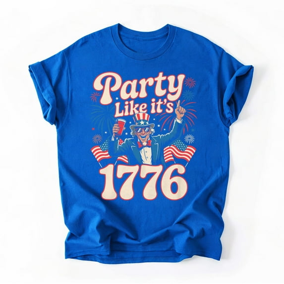 USA 250th Anniversary Party Like It´s 1776 Uncle Sam Shirt, Tee For ...