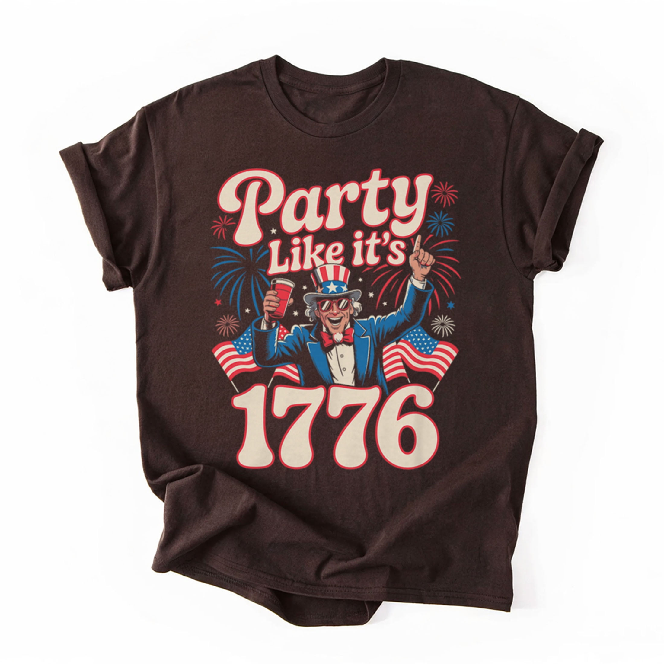 USA 250th Anniversary Party Like It´s 1776 Uncle Sam Shirt, Tee For ...