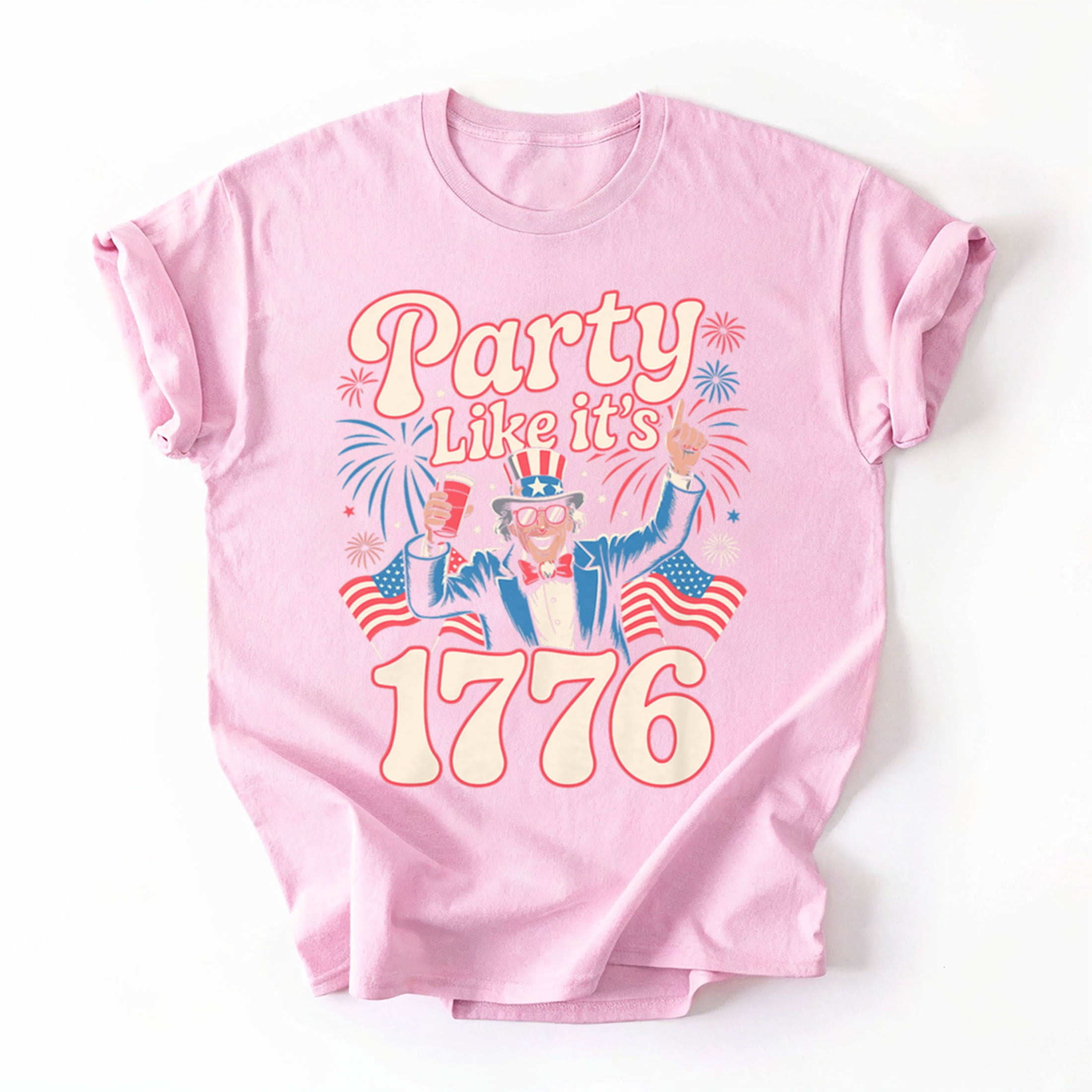 USA 250th Anniversary Party Like It´s 1776 Uncle Sam Shirt, Tee For ...