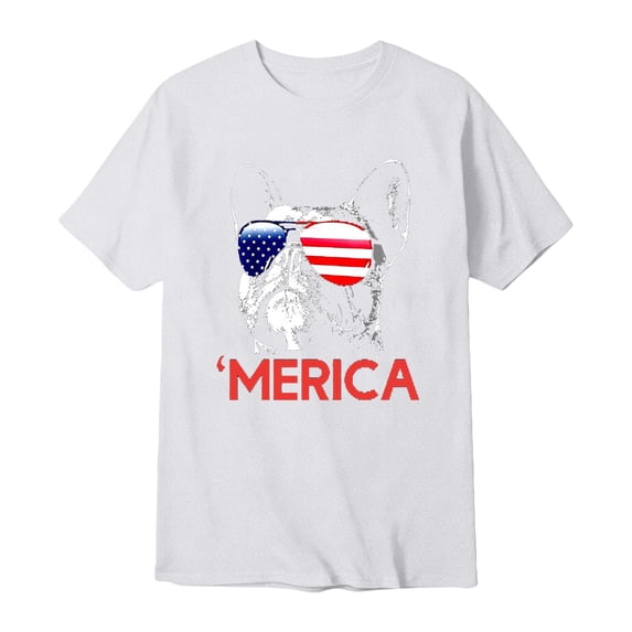 USA 250th Anniversary Shirt Mens Short Sleeve Crewneck Independence Day ...