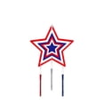 USA 250th Anniversary Star Wind Chime, Patriotic 1776-2026 Pendant for ...