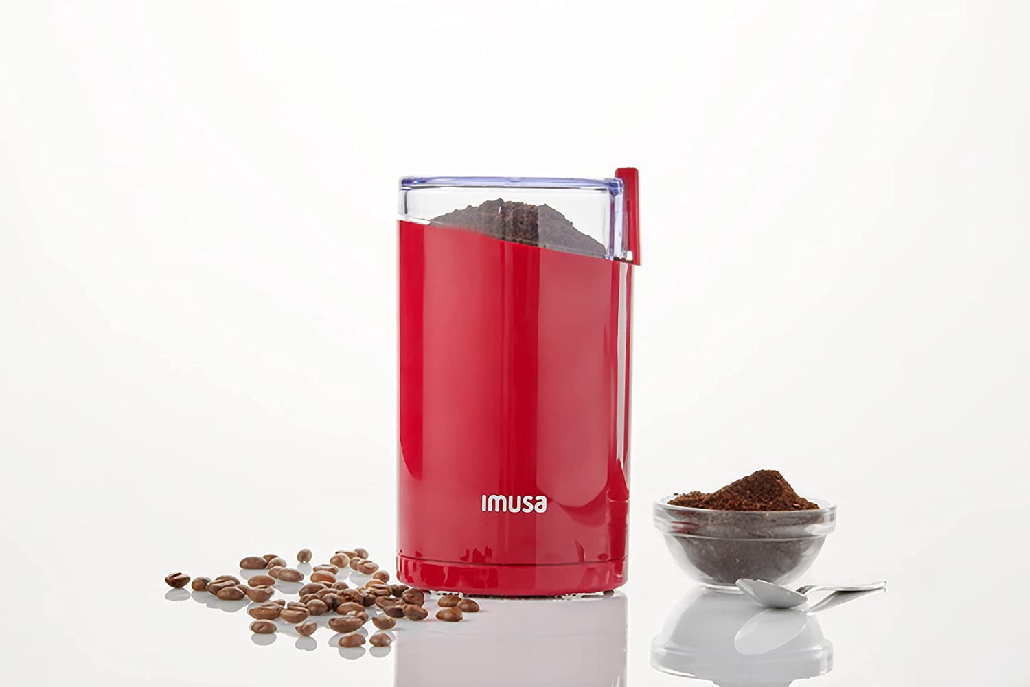USA 3oz Red Electric Coffee and Spice one Touch Push-Button Control ...