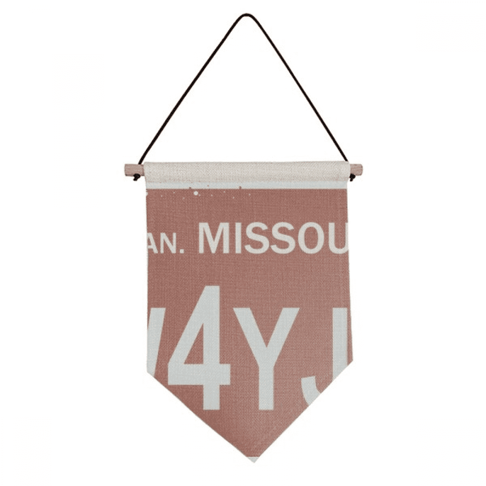 USA American Car Number Pattern Canvas Flag Hanging Wall Art Decor ...