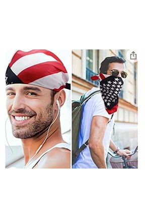 American Flag Bandanas for Clothing