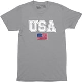 USA American Flag Stars And Patriotic - International Country Men's T ...