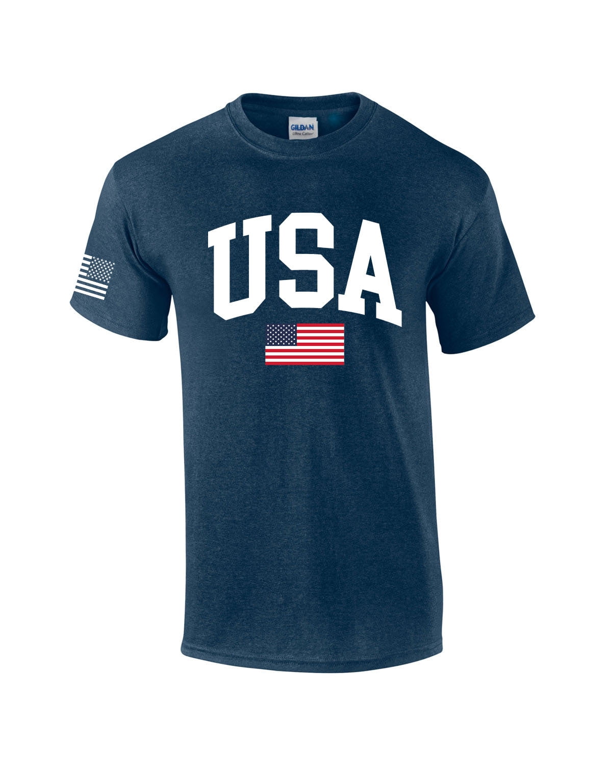 USA American Flag Tee Fourth of July Independence Day Short Sleeve T ...