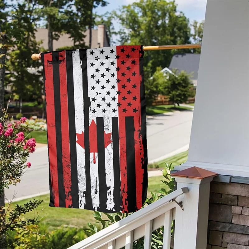 USA American Ireland Flag Irish Garden Flag 12 x 18 inches Vertical ...