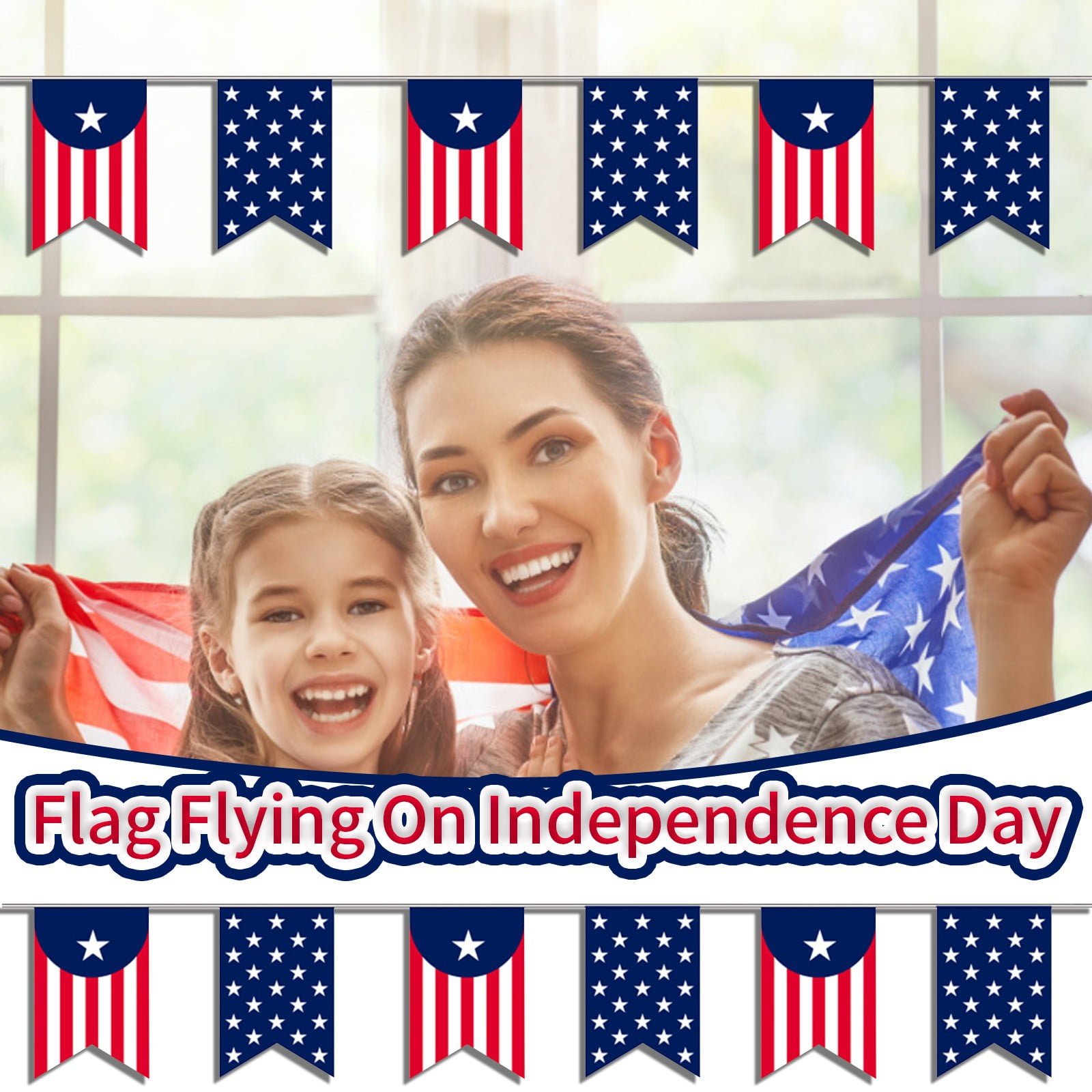 USA American String Pennant Banners,American flag, Independence Day ...
