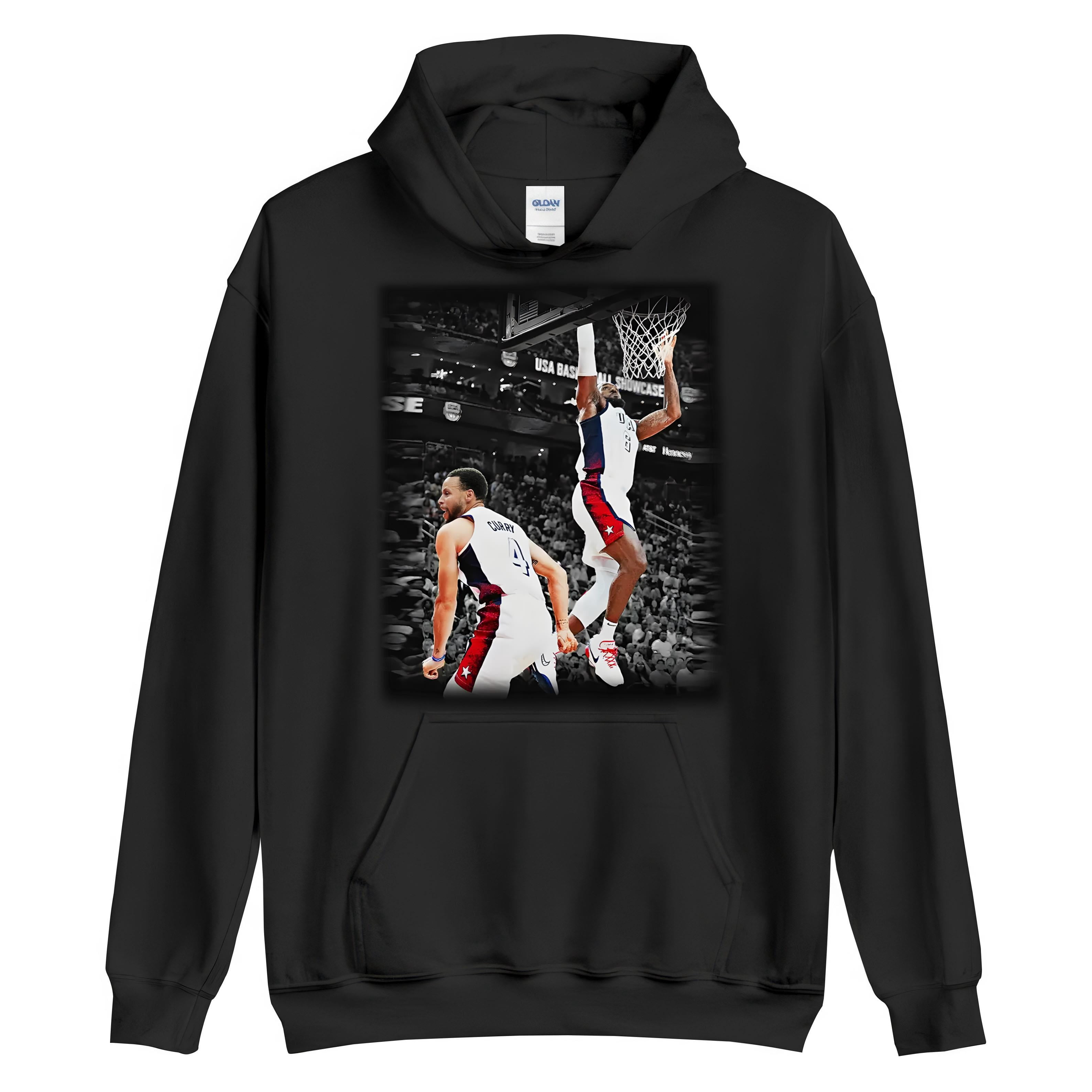 USA Basketball Team Paris LeBron James, Steph Curry Streetwear ...