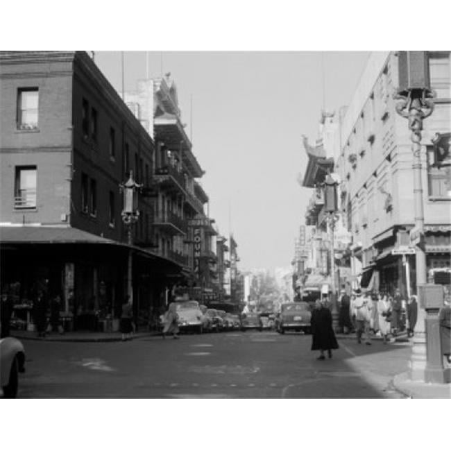 USA California San Francisco Chinatown Street Scene From January 1951 ...