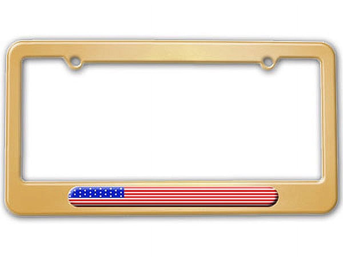 USA Country Flag License Plate Frame - Walmart.com