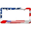 United States Patriotic Flag Pattern License Plate Frame - Walmart.com
