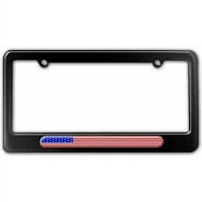 United States Patriotic Flag Pattern License Plate Frame - Walmart.com