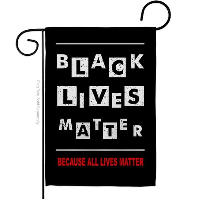USA Decoration G170059-BO 13 x 18.5 in. Justice for BLM Black History ...
