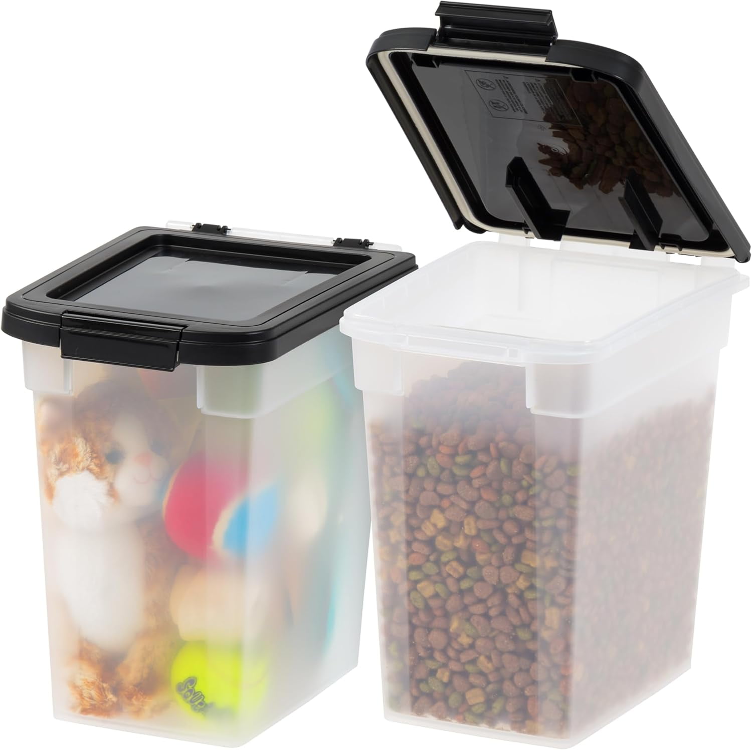 Customer reviews for USA Dog Food Storage Container, 2 Pack, Up to 30 ...