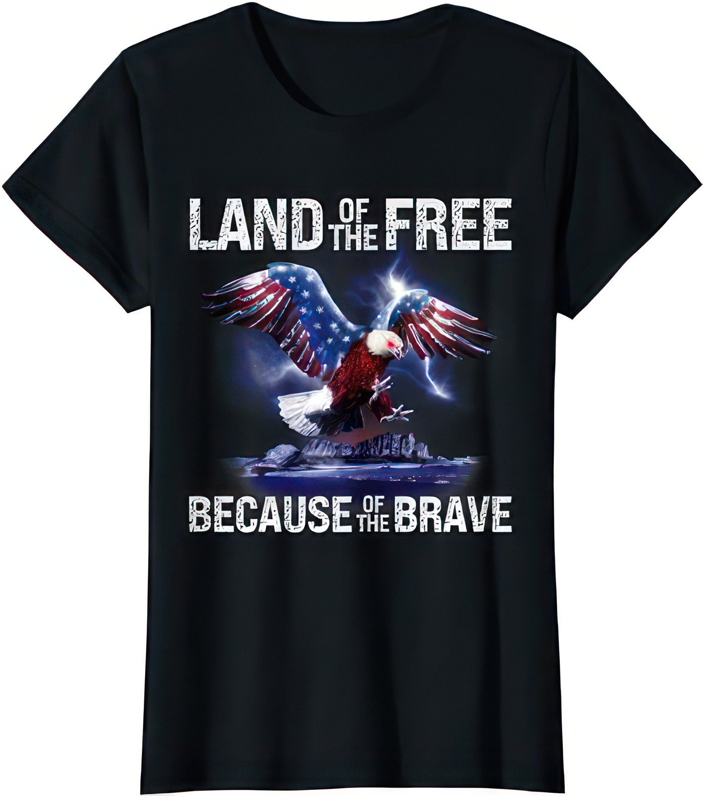 USA Eagle American Flag 4th of July USA Independence T-Shirt T-shirts ...