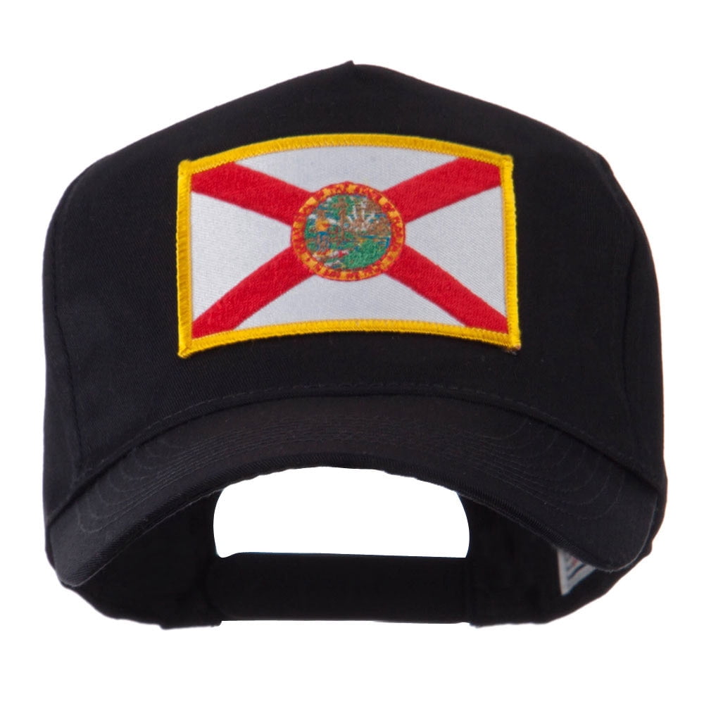 USA Eastern State Embroidered Patch Cap - Florida OSFM - Walmart.com