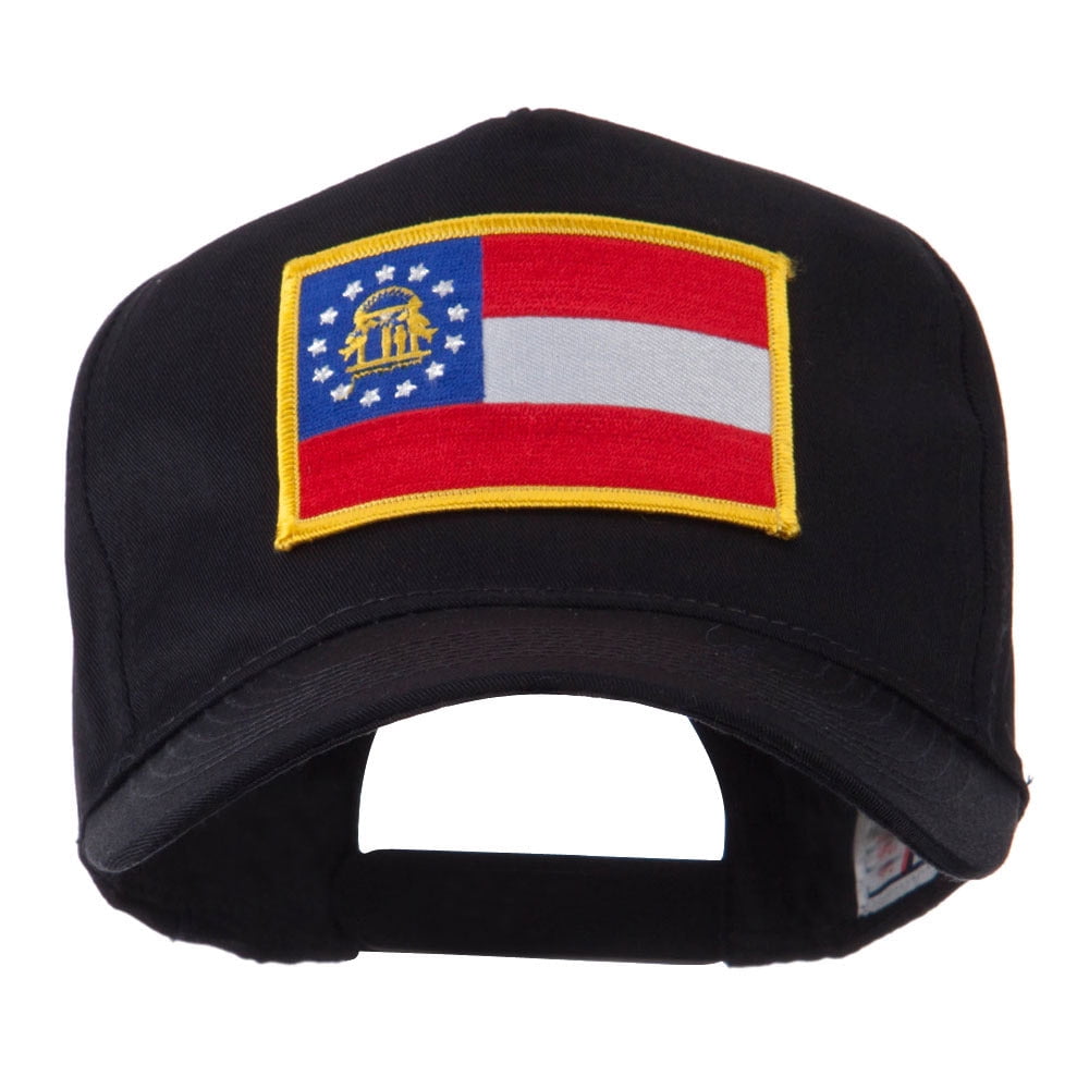 USA Eastern State Embroidered Patch Cap - Georgia OSFM - Walmart.com