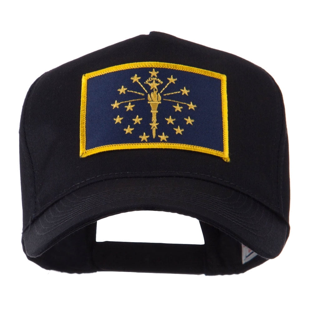 USA Eastern State Embroidered Patch Cap - Indiana OSFM - Walmart.com