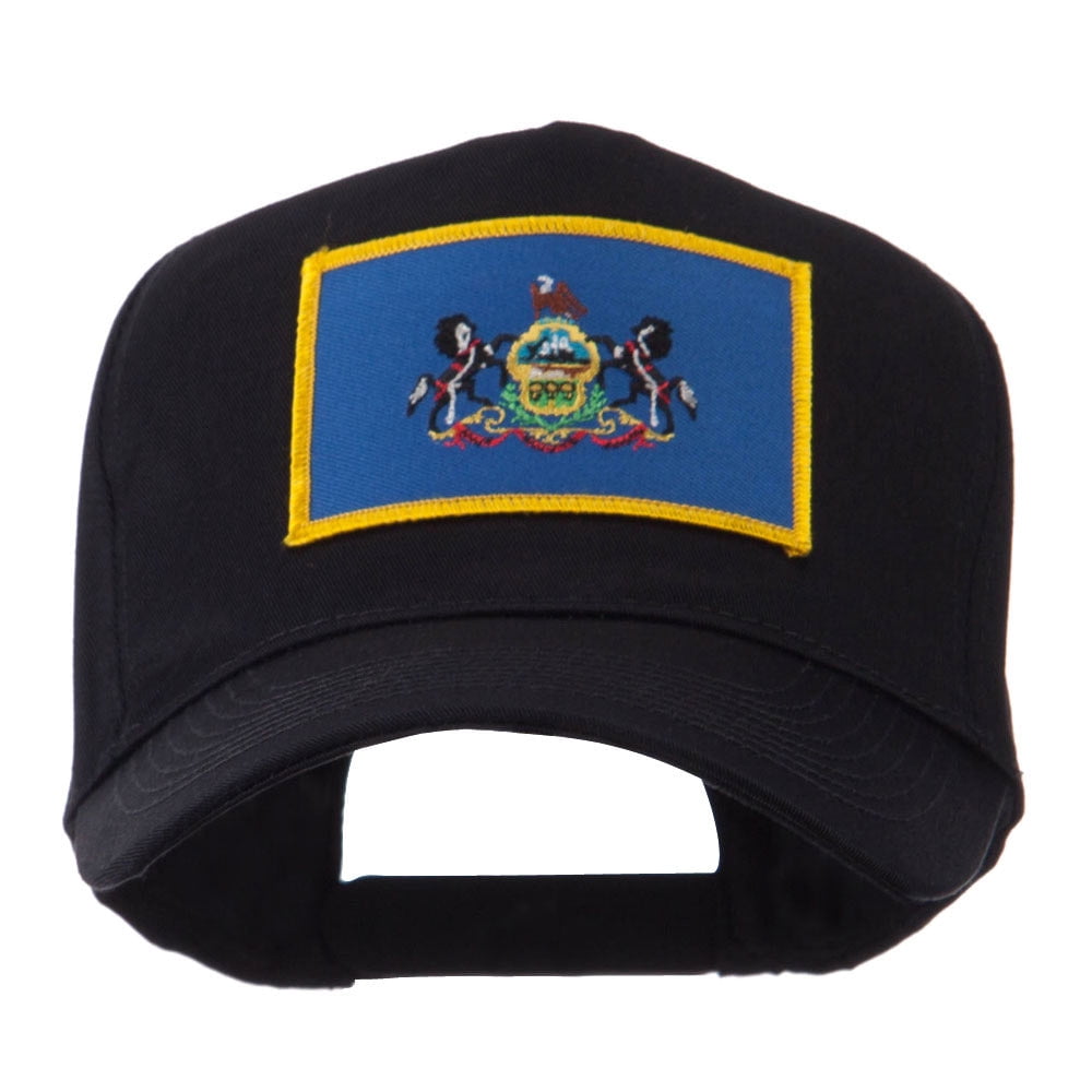 USA Eastern State Embroidered Patch Cap - Pennsylvania OSFM - Walmart.com