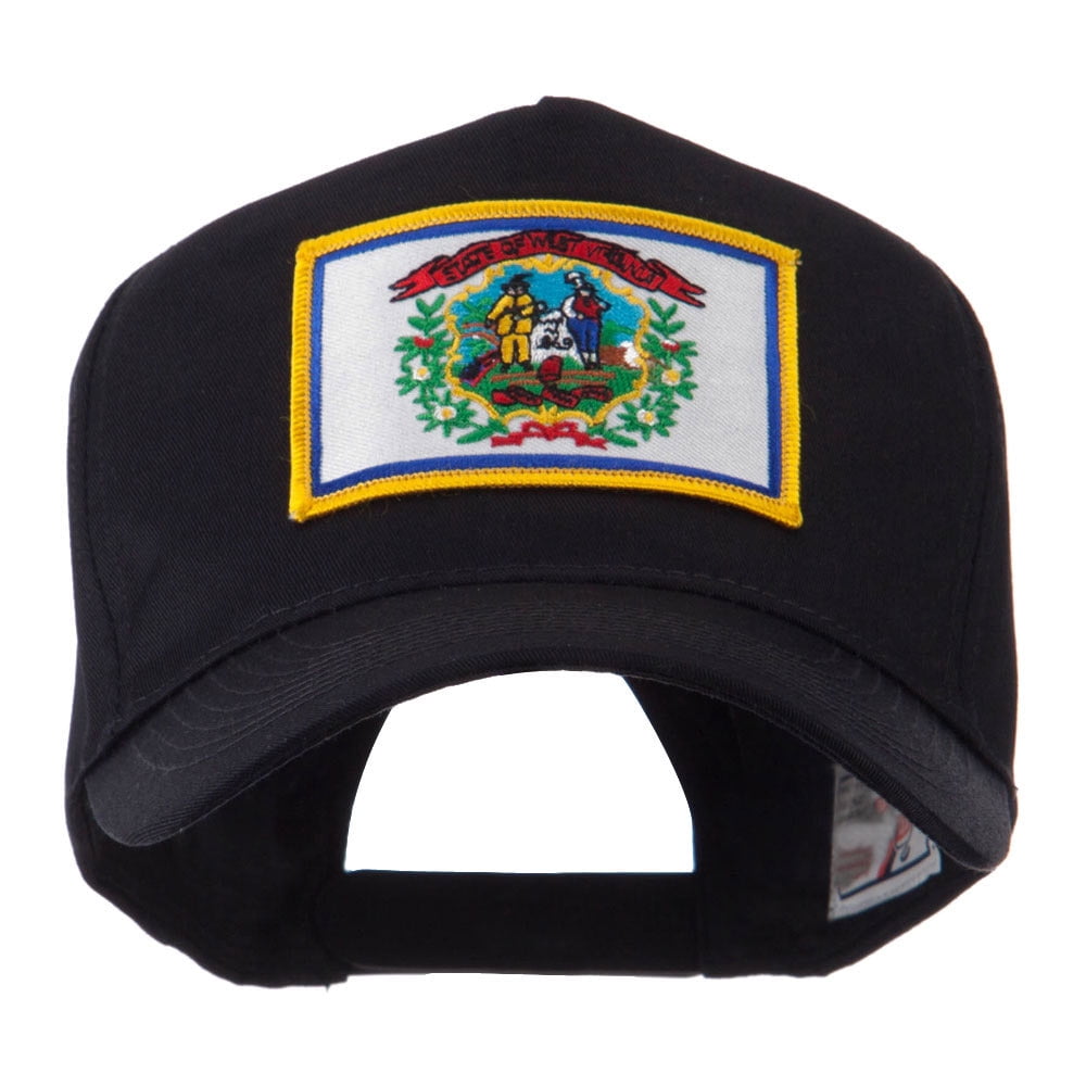 USA Eastern State Embroidered Patch Cap - West Virginia OSFM - Walmart.com