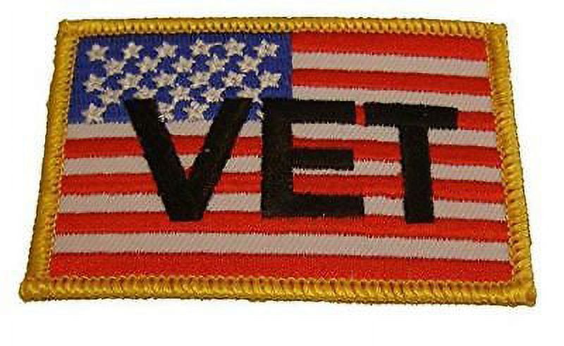 USA FLAG VET PATCH MILITARY SERVICE ARMY AIR FORCE MARINE NAVY COAST ...