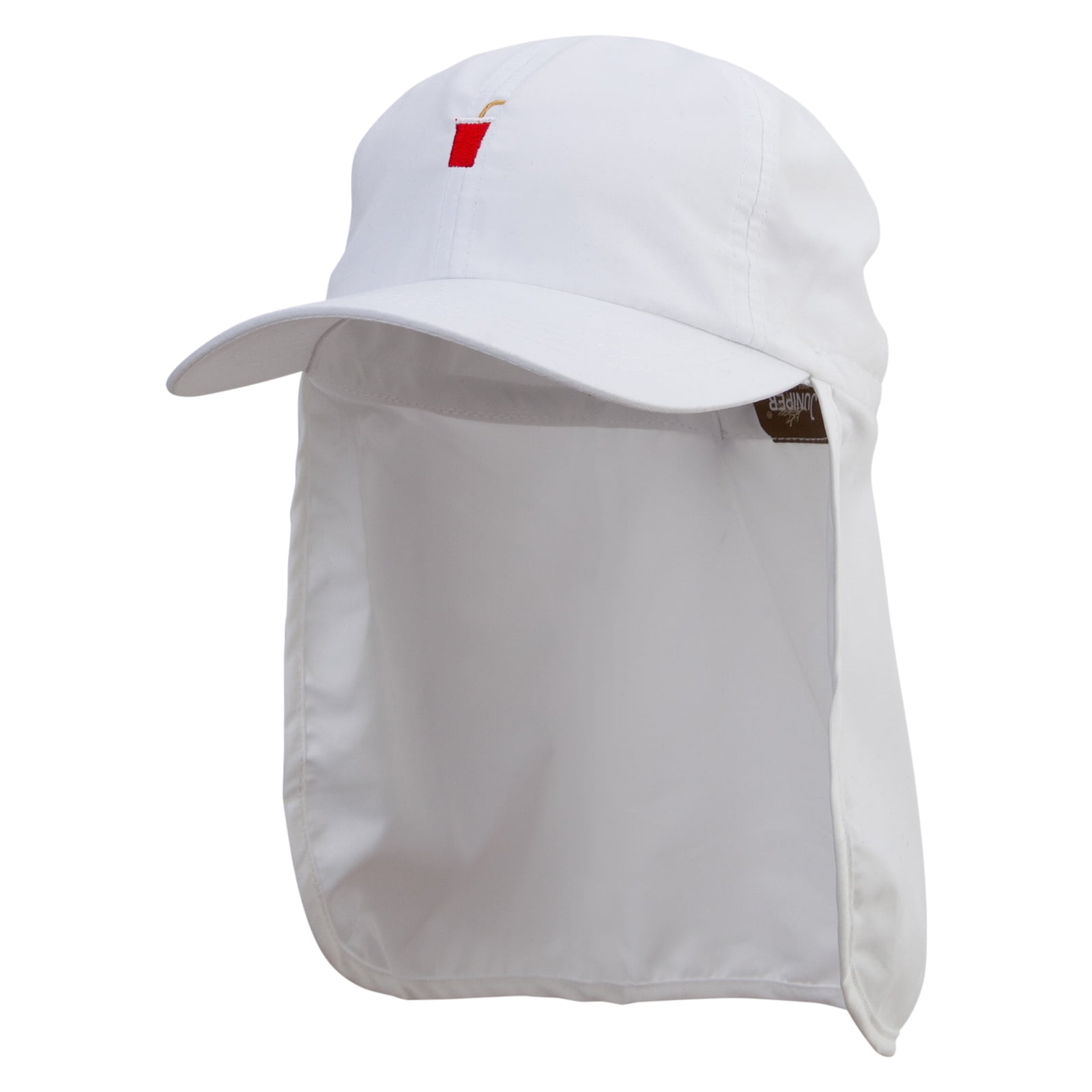 USA Fast Food Beverage Logo Embroidered Flap Hats - White OSFM ...