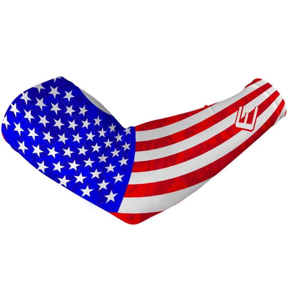 USA Flag 2.0 Arm Sleeve - Walmart.com