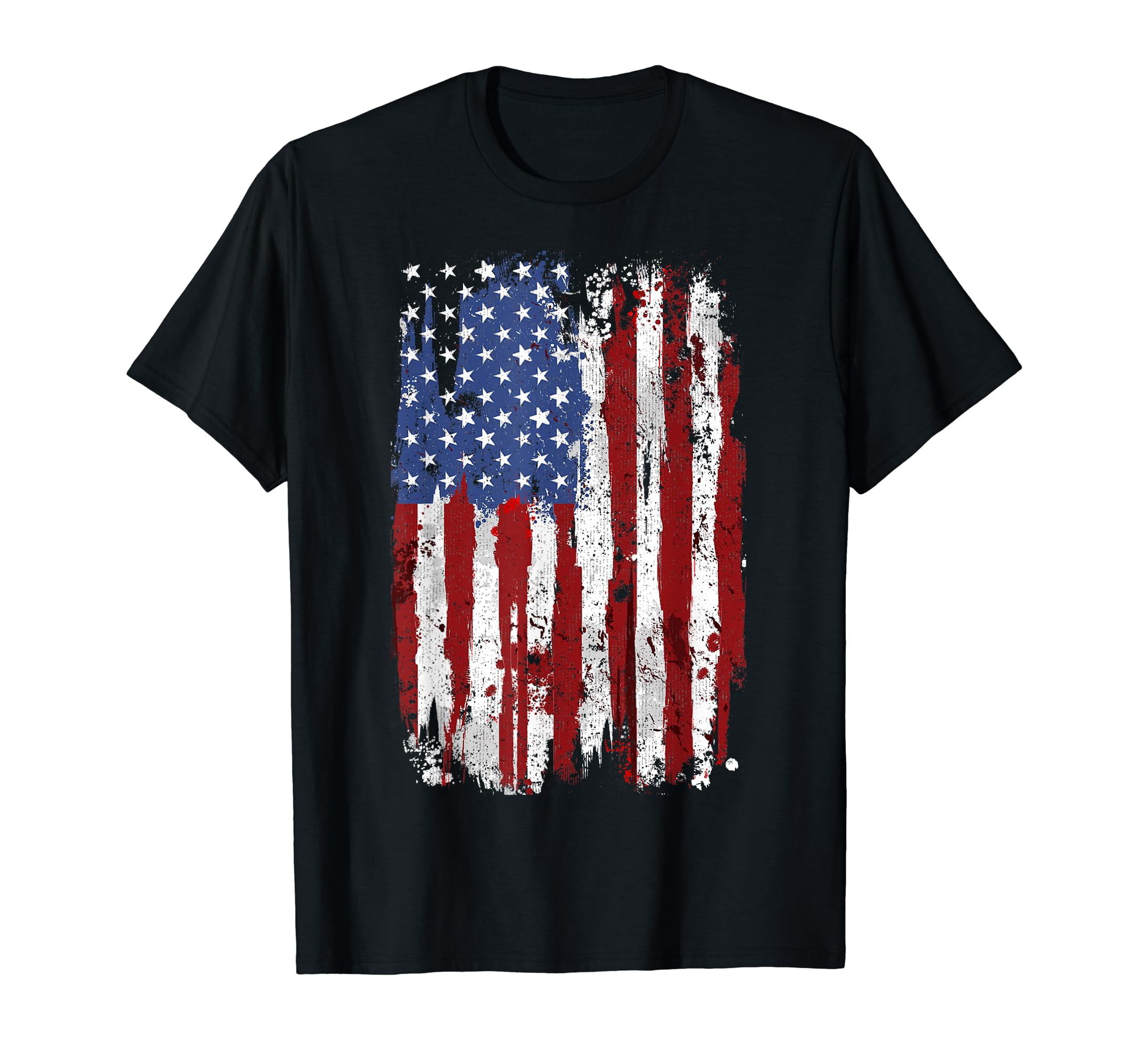 USA Flag American Flag United States of America 4th of July T-Shirt ...