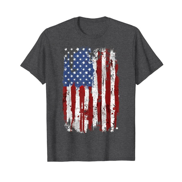 USA Flag American Flag United States of America 4th of July T-Shirt ...